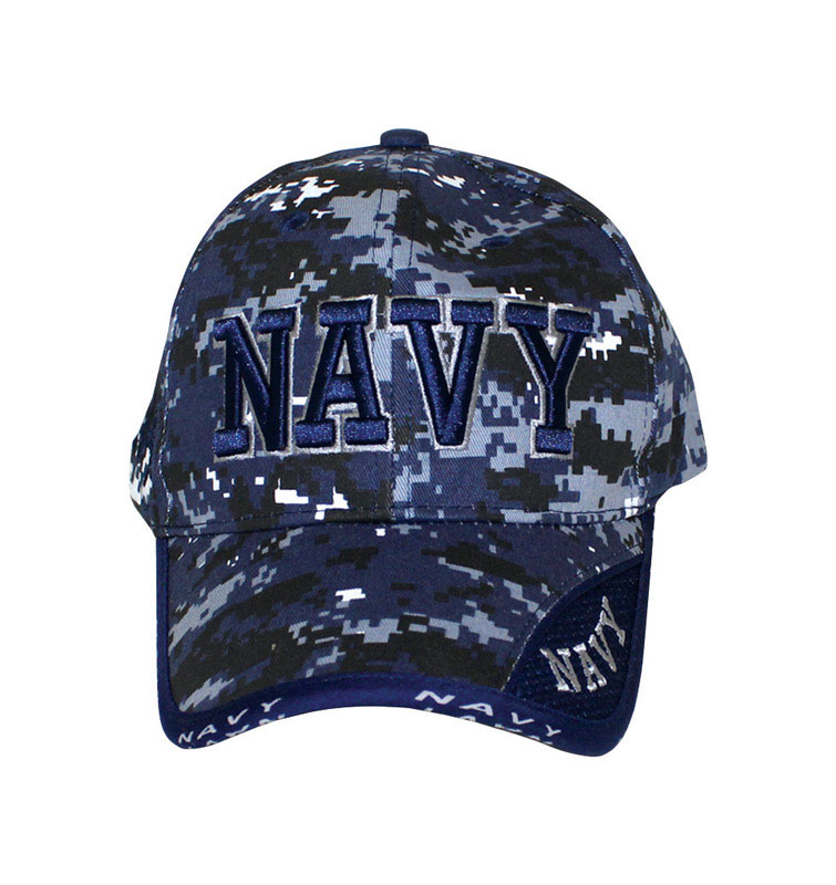 Product: JWM Baseball Cap, US Navy, Digital Blue Camouflage One Size ...